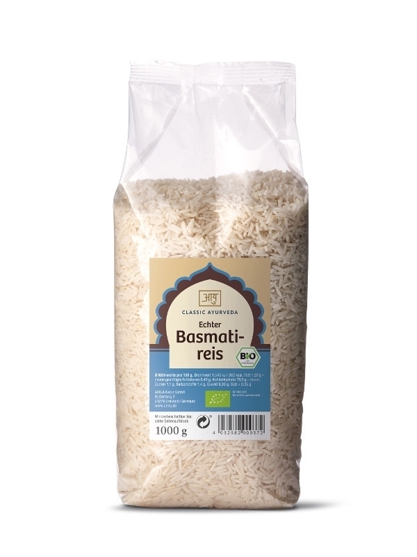 Basmati rice, organic - AyurVeda.World